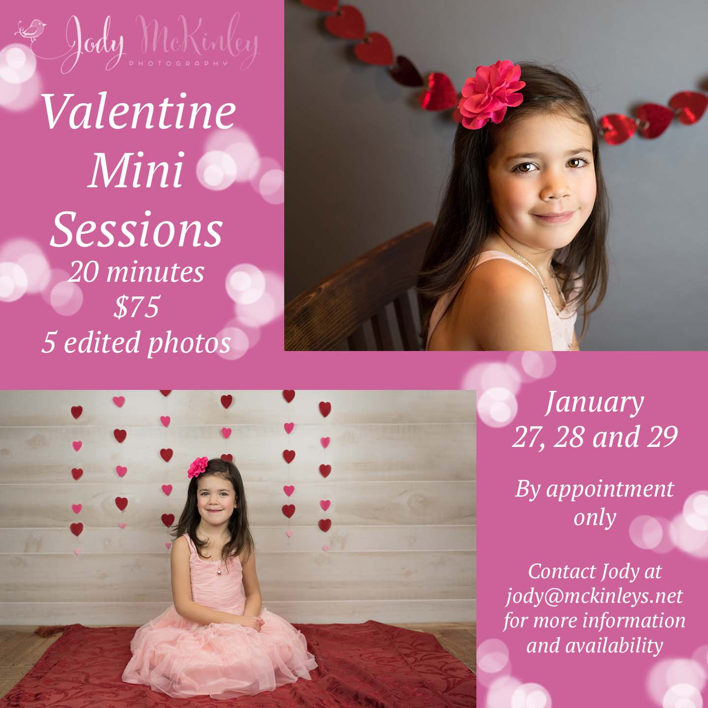 Valentine Mini Sessions | Jody McKinley Photography
